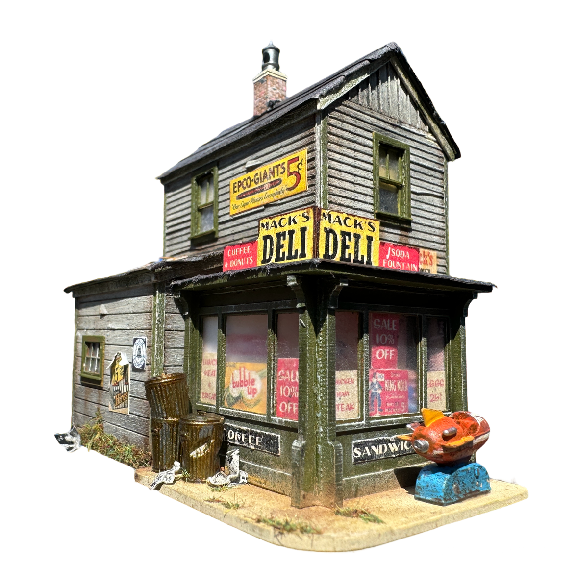 Mack's Deli- HO Scale Kit – Fos Scale Models