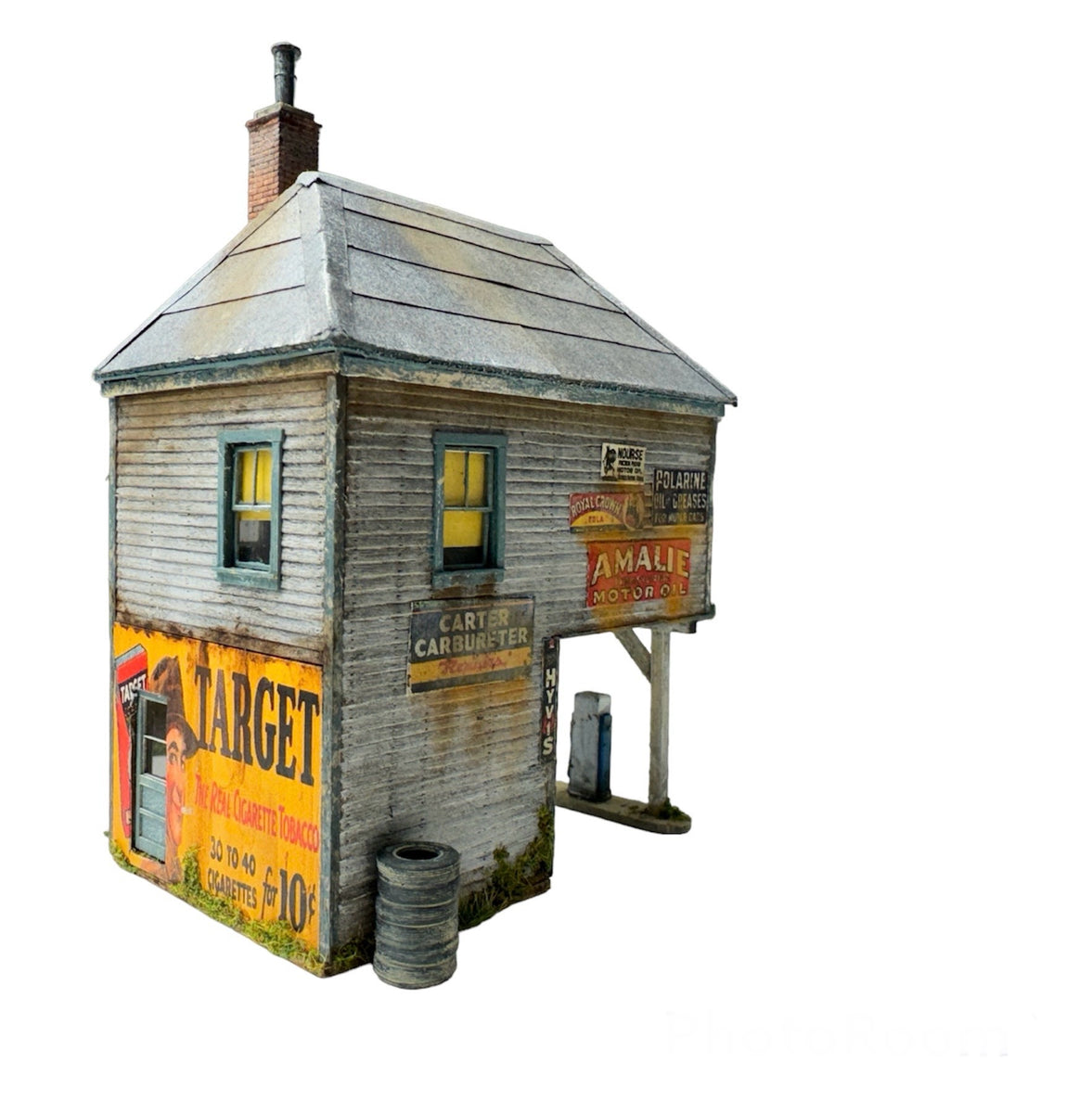 Hook's Gas- HO Scale Kit – Fos Scale Models