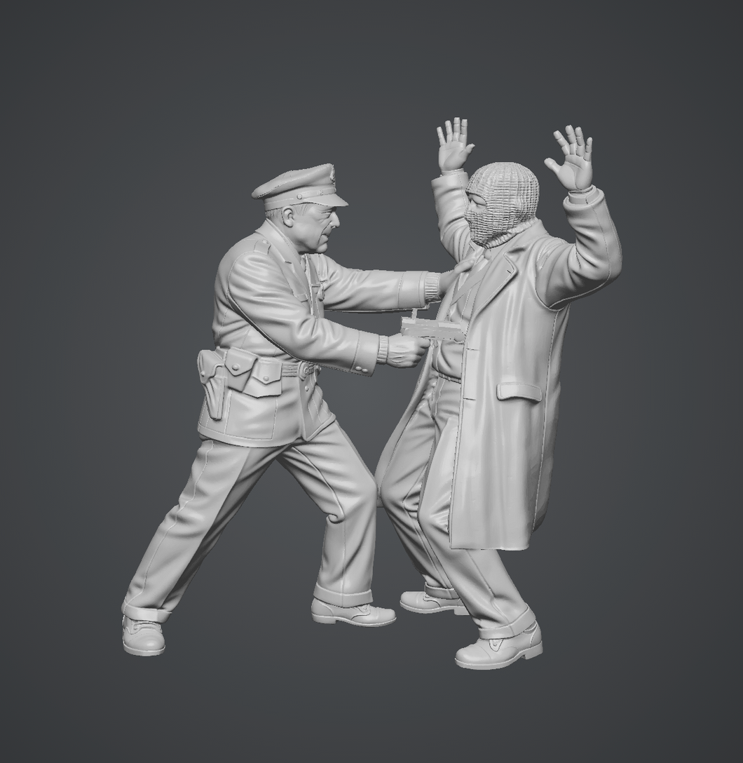 Dead to Rights - HO Scale Figure – Fos Scale Models