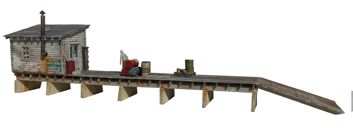 Canal St. Freight Dock - HO Scale Kit – Fos Scale Models
