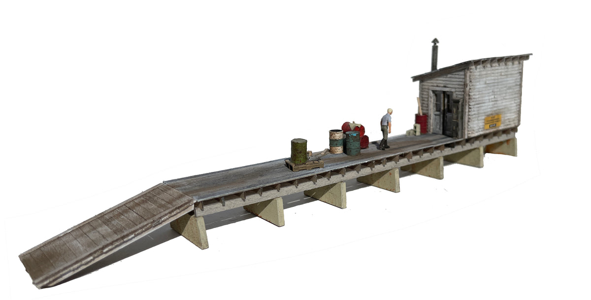 Canal St. Freight Dock - HO Scale Kit – Fos Scale Models