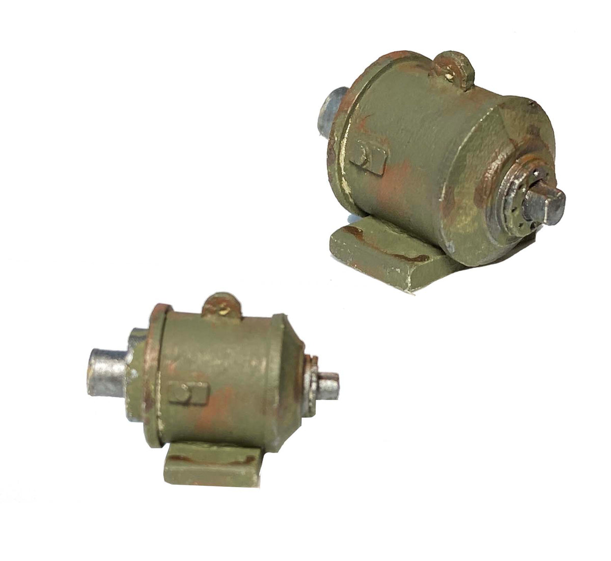 Electric Motor (2) - Metal Detail Part HO Scale – Fos Scale Models