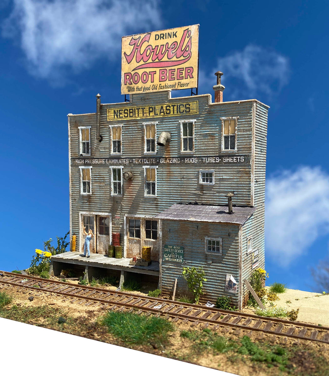 Nesbitt Plastics - HO Scale Background Kit – Fos Scale Models