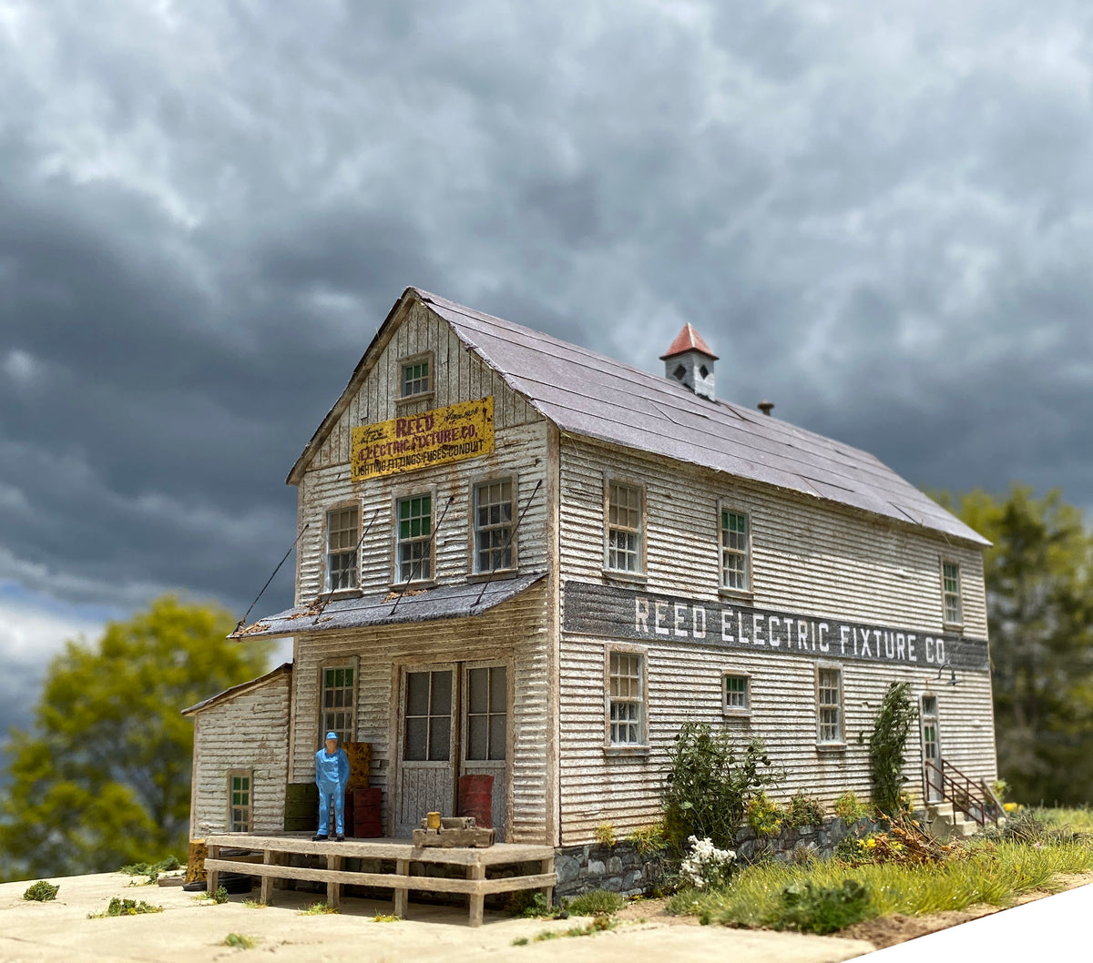 Reed Electric Fixture Co. - HO Scale Kit – Fos Scale Models