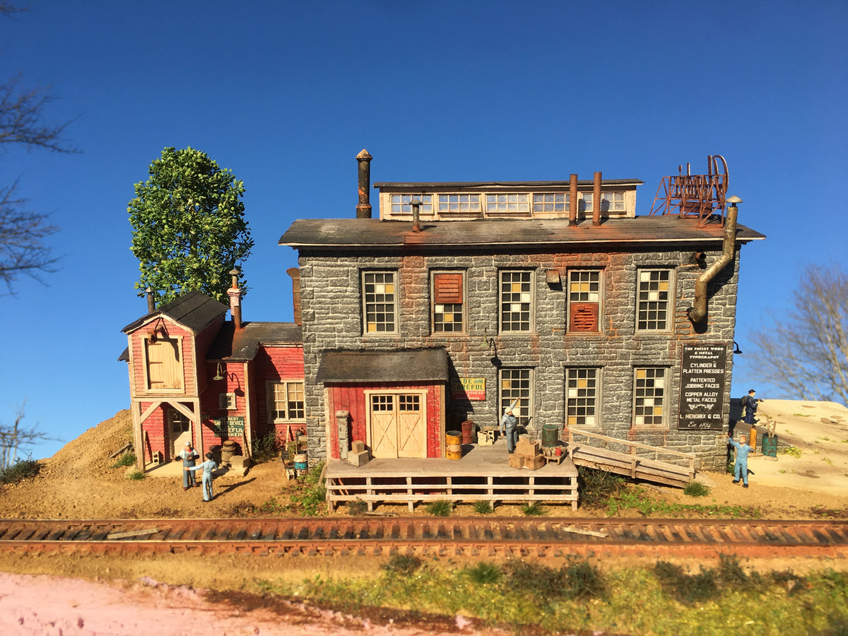 Hendrix Type Foundry - HO Scale Kit – Fos Scale Models