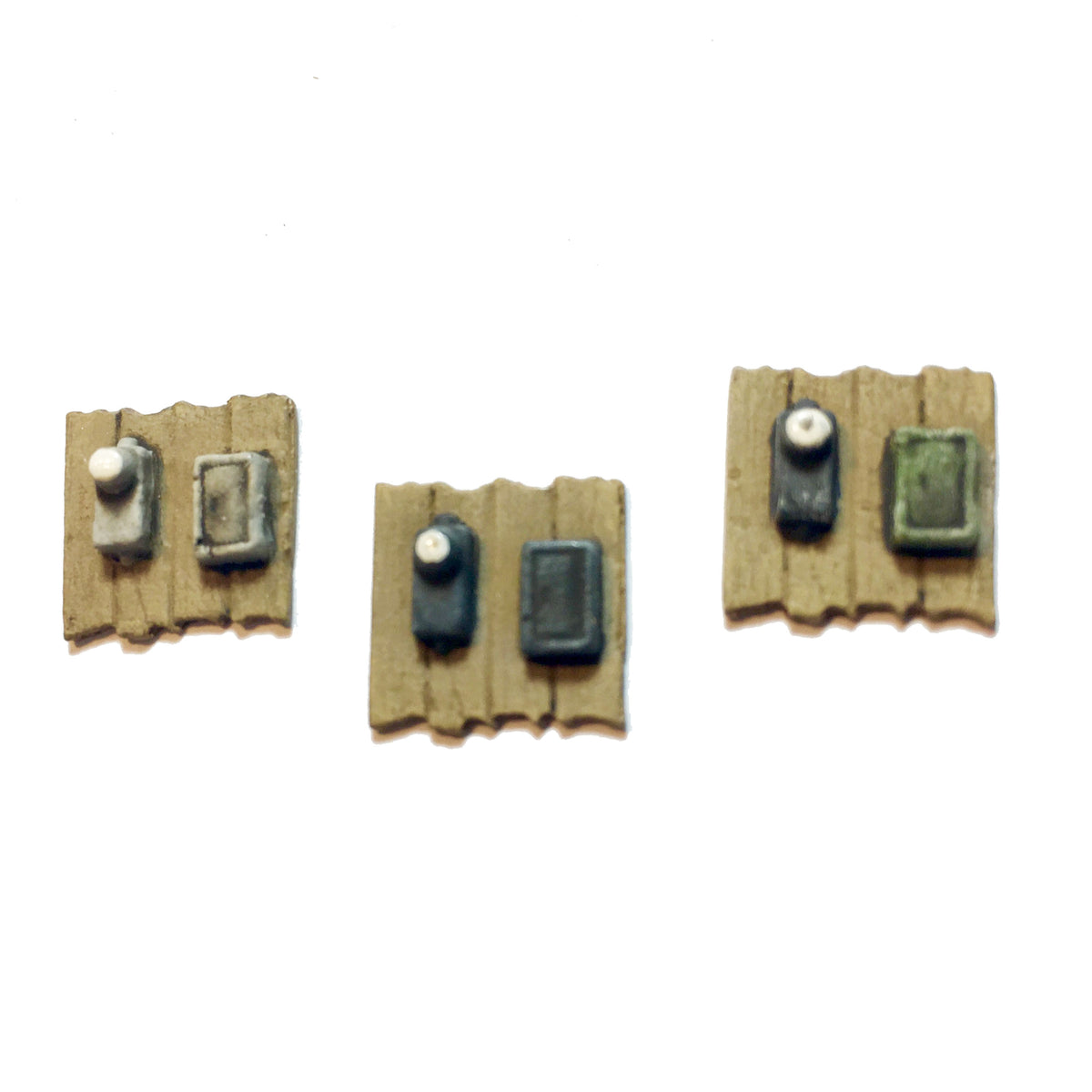 Electric Meter on Board - Metal Detail Part HO Scale – Fos Scale Models