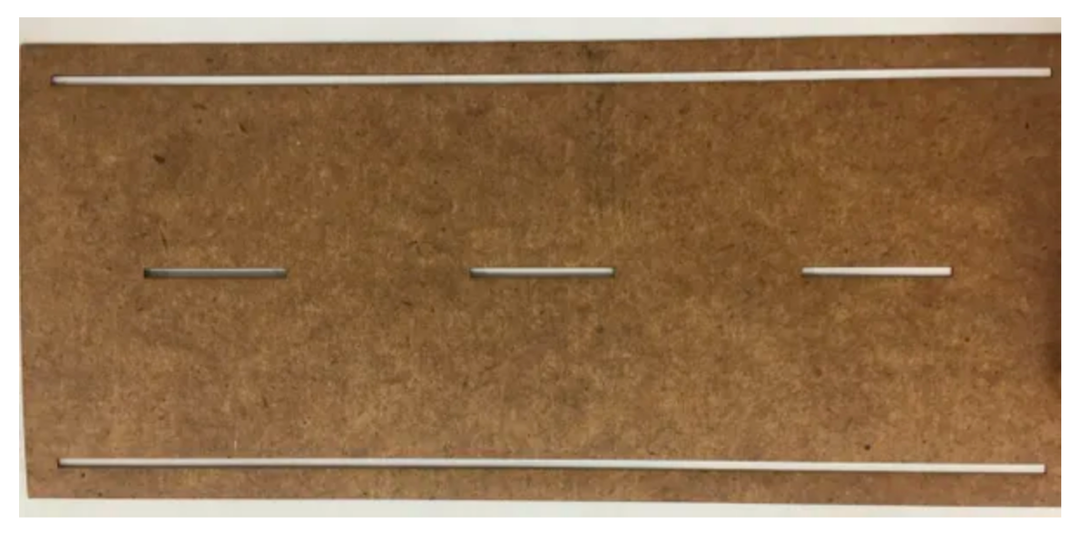 ROADWAY STENCIL STRAIGHT DASH- HO SCALE – Fos Scale Models