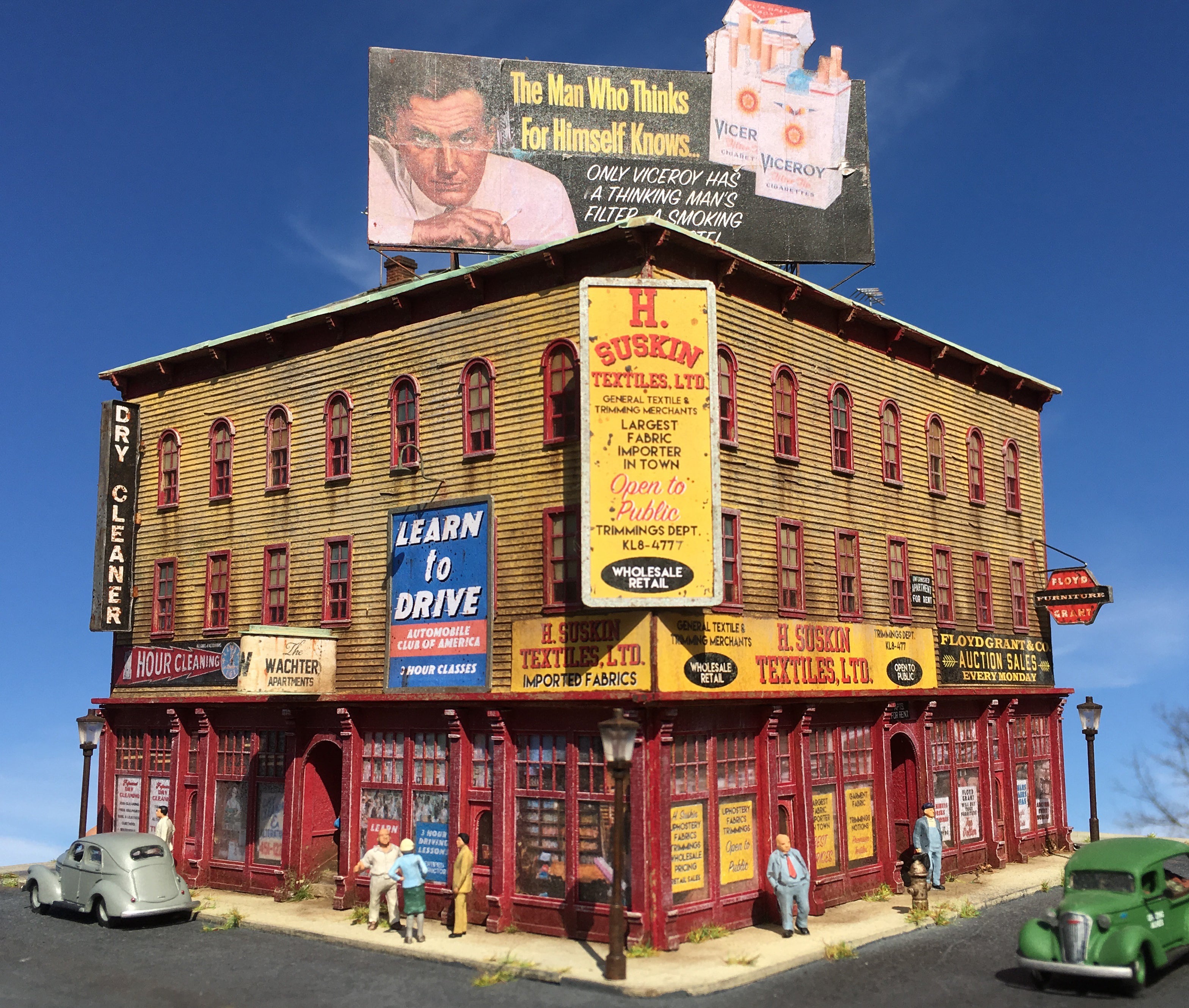 WACHTER APARTMENTS - HO SCALE KIT – Fos Scale Models