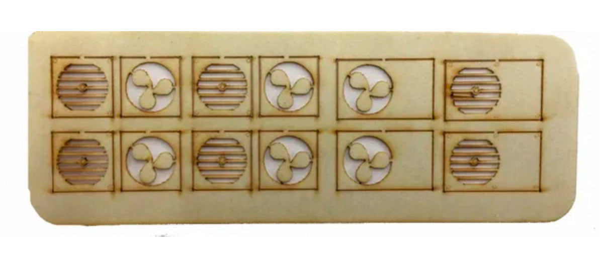 Window Fans - HO Scale – Fos Scale Models