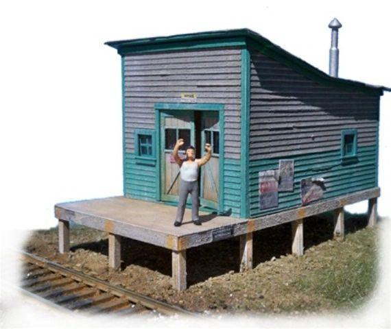 M.O.W. Shed - HO Scale Kit – Fos Scale Models