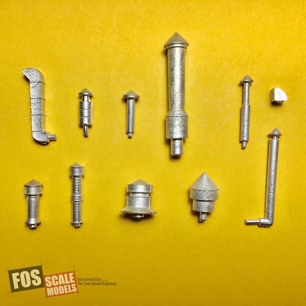 Roof and Wall Vent Super Pack - HO/ O Scale – Fos Scale Models