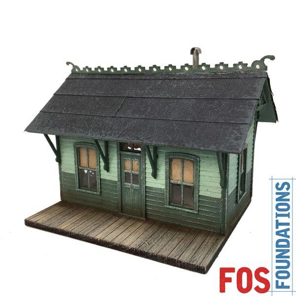 Oakwood Station - HO Scale Kit – Fos Scale Models