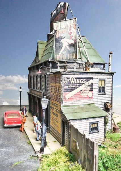 Rankin's Steakhouse - HO Scale Kit – Fos Scale Models