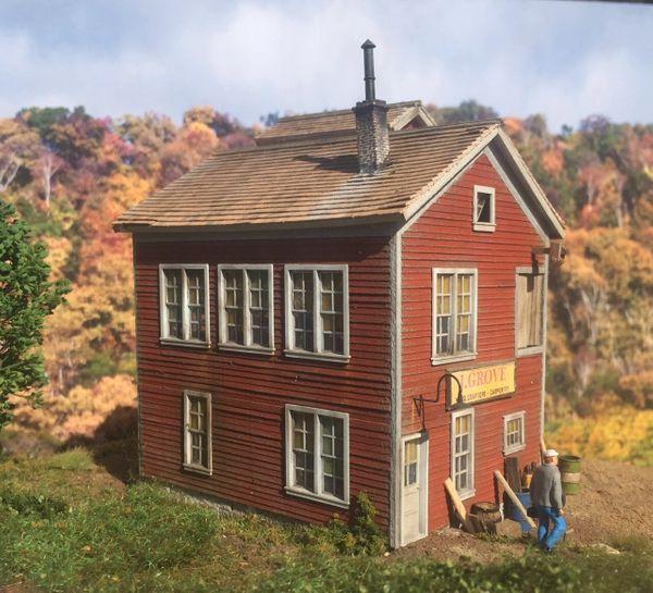 Grove Wood Crafters - HO Scale Kit – Fos Scale Models