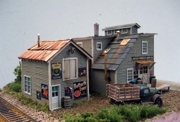 L. Baker Produce - HO Scale Kit – Fos Scale Models