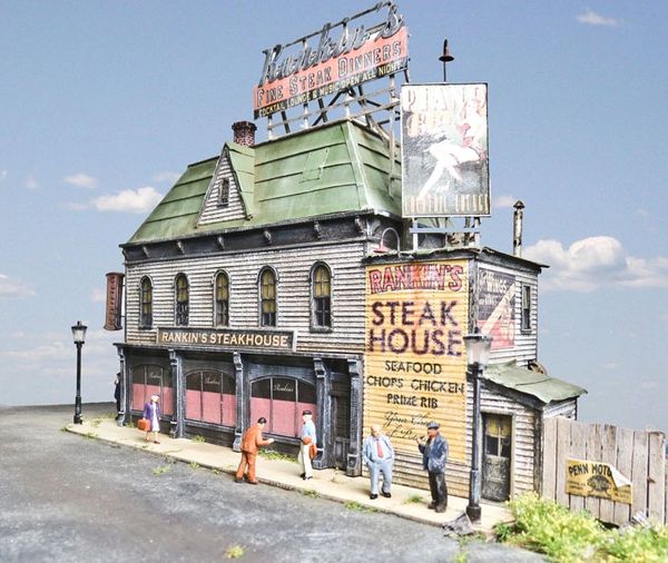 Rankin's Steakhouse - HO Scale Kit – Fos Scale Models