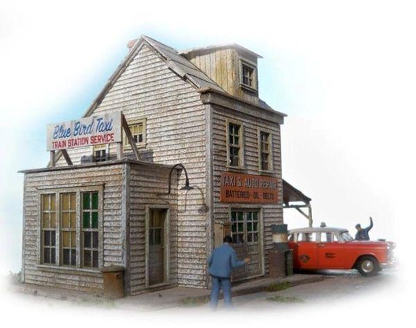 Blue Bird Taxi - HO Scale Kit – Fos Scale Models